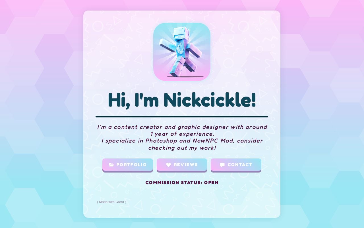 nickcickle new home